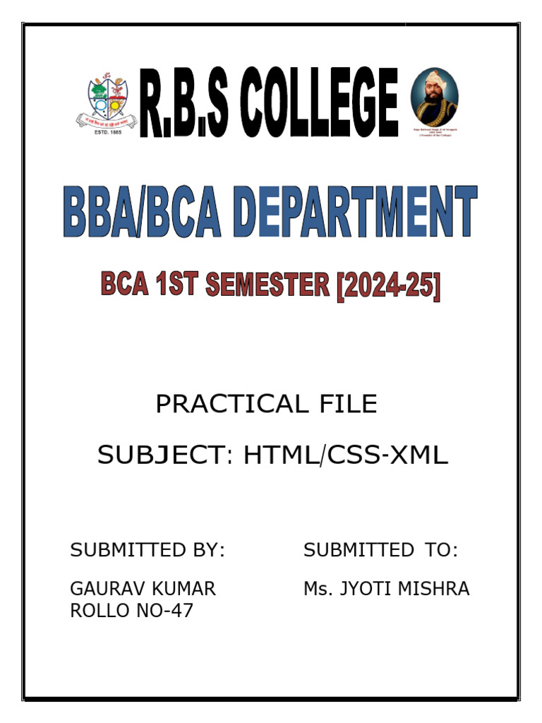 HTML Project 2 | PDF