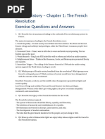 Class 9 The French Revolution Important Questions and Answers PDF | PDF ...