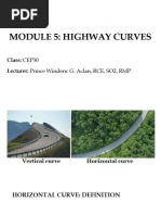 Highway Engineering I - Topic 5 - A - Horizontal Curve Alignment ...