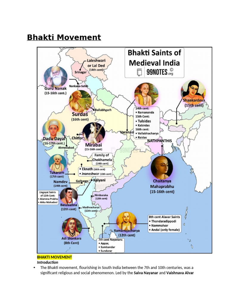 Bhakti Movement | PDF | Vaishnavism | Bhakti