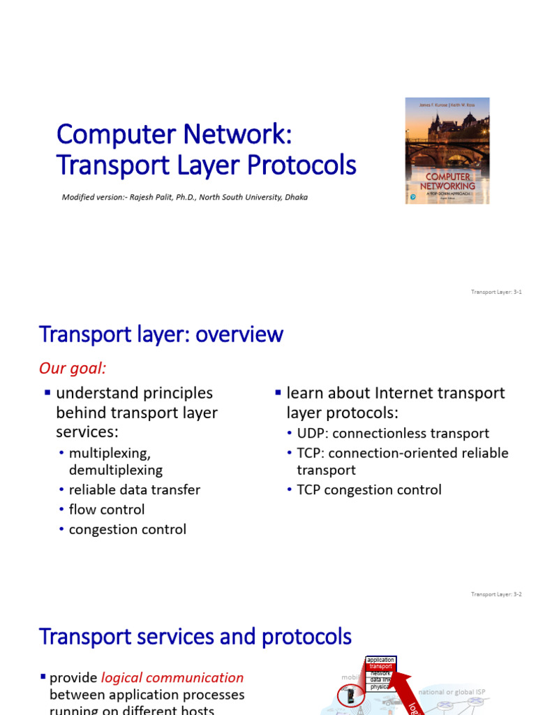 Transport Layer Protocols Overview | PDF | Transmission Control ...