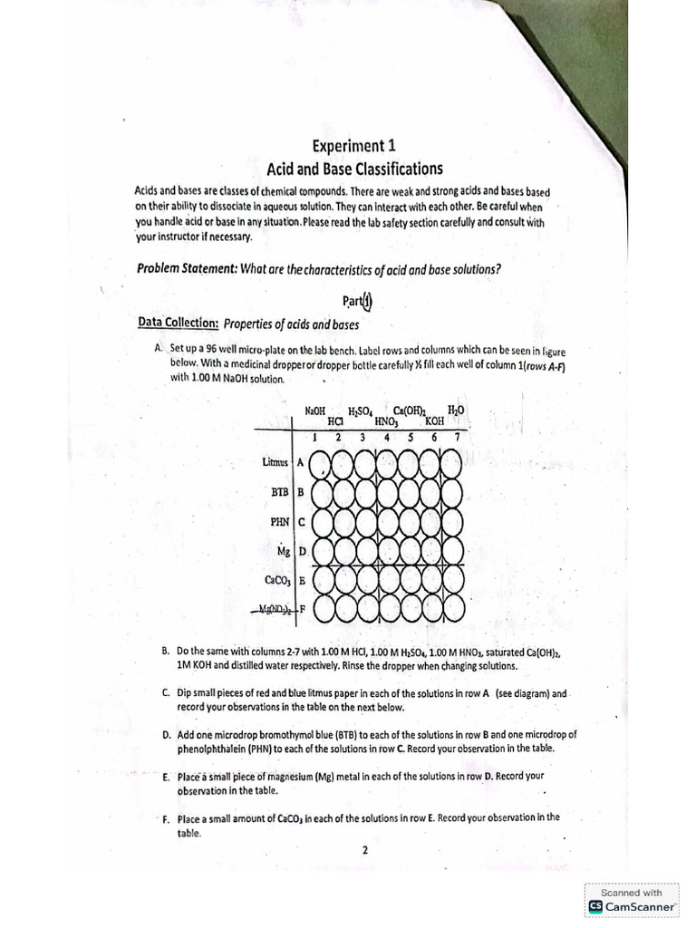 Che-101.L - Lab Report-01 -Arnob Halder | PDF