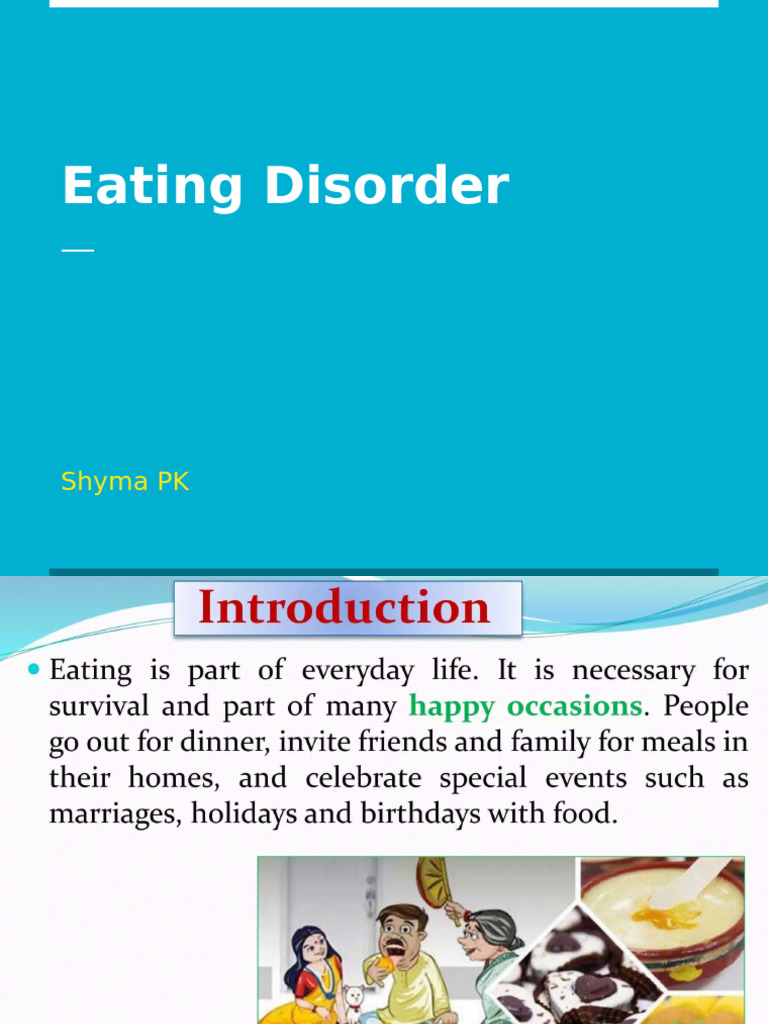 Eating Disorder | PDF