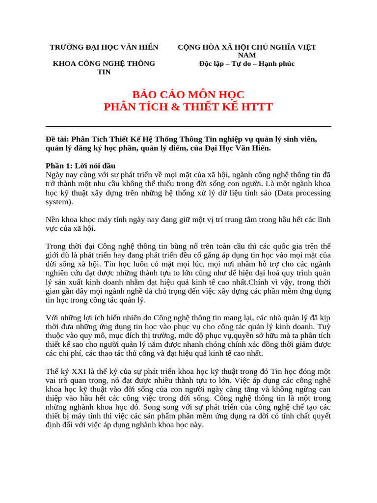 Nhóm 13 - TH C Hành PTTK | PDF