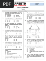 Torque (Physics) Class 11th Neet | PDF