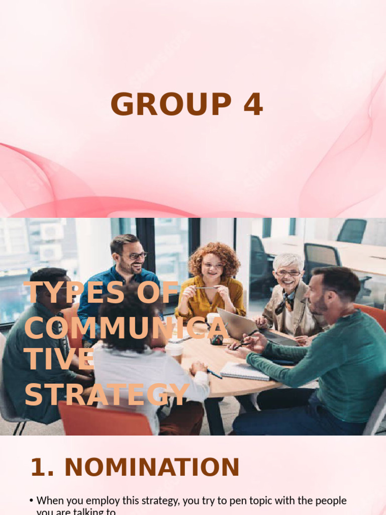 Group 4 Presentation | PDF | Human Communication | Communication