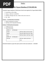 All About VVM Examination | PDF | Curriculum | Multiple Choice