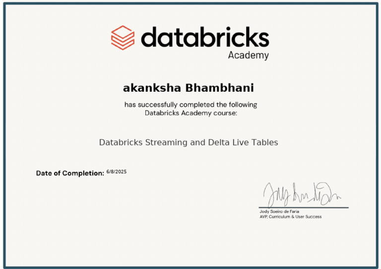 2972 - 3 - 1075254 - 1749368702 - Databricks - Generic | PDF