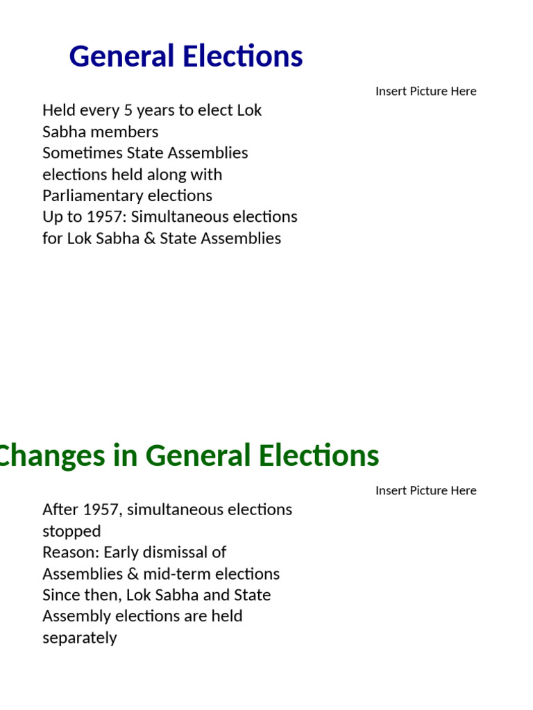 Overview of General Elections in India | PDF