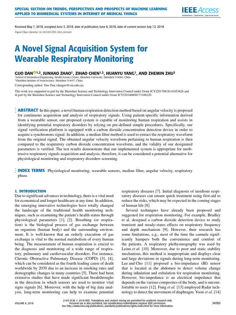 A Novel Signal Acquisition System For Wearable Respiratory Monitoring ...