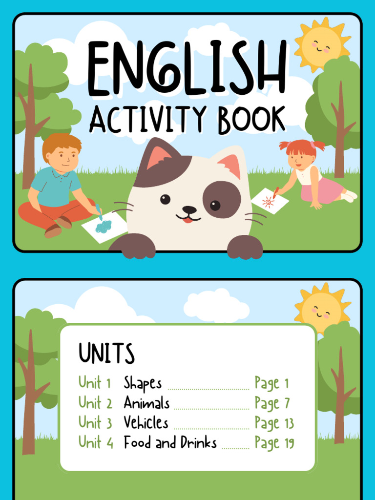 English Activity Book A0-A1 | PDF