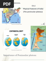 Major Plateaus in India | PDF