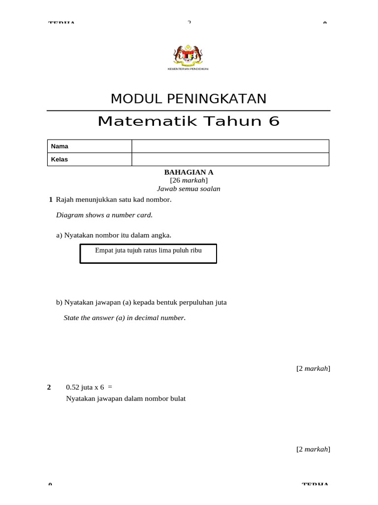 MT6 - Modul Peningkatan | PDF
