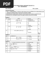 g10 Maths Lit Paper 2 Nov 2025 Memo | PDF | Area | Elementary Mathematics
