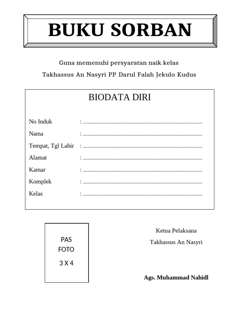 Laporan Sorogan Kelas 2 - Cetak | PDF