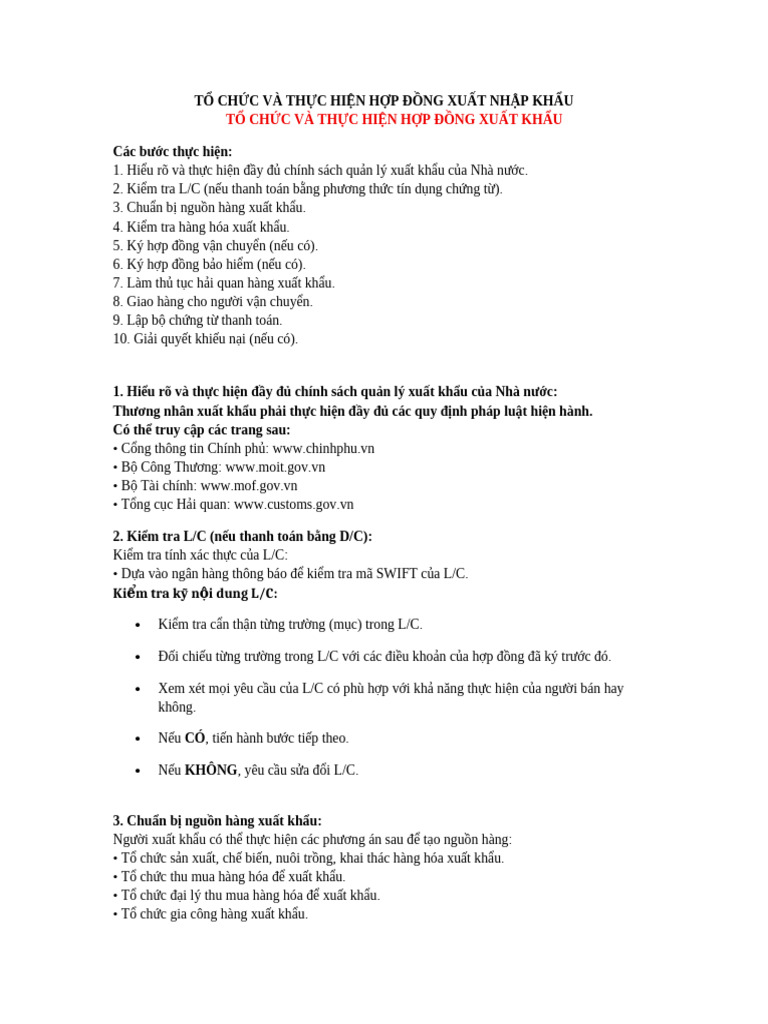 Toan Bo Hop Dong XNK Da Dich | PDF