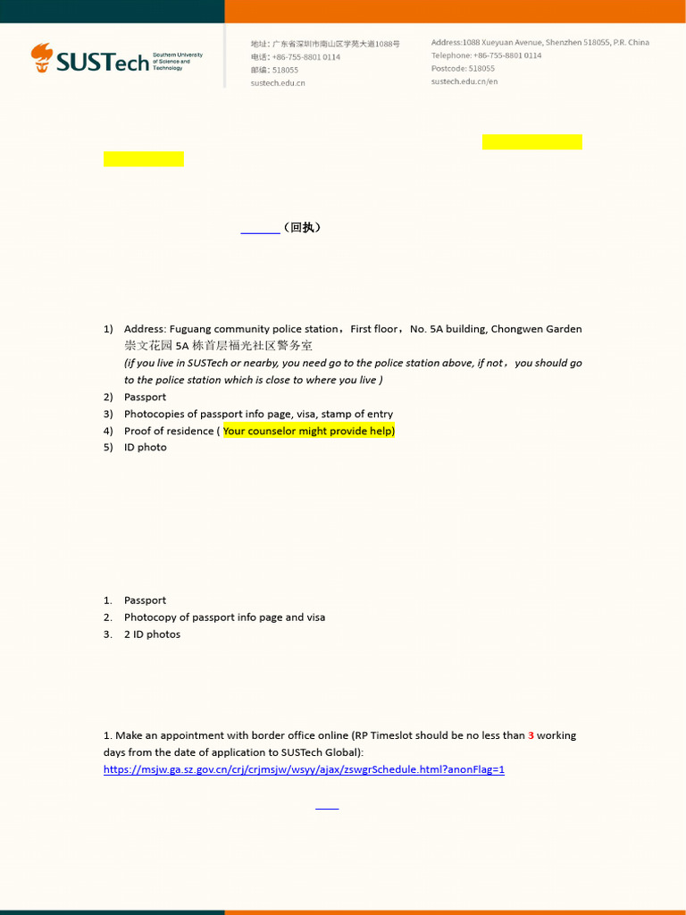 Zimbabwe Residence Permit Guide | PDF | Travel Visa | Passport