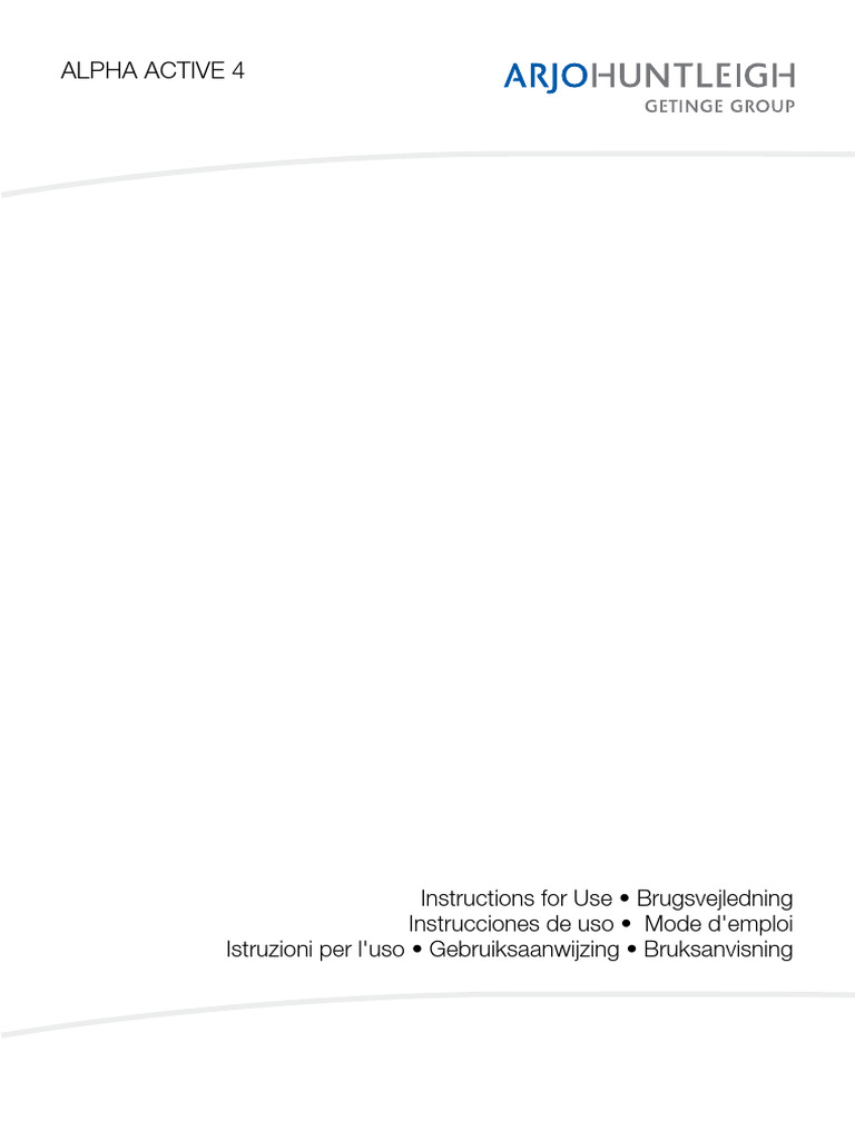 Alpha Active 4 User Manual Guide | PDF | Electromagnetic Compatibility ...