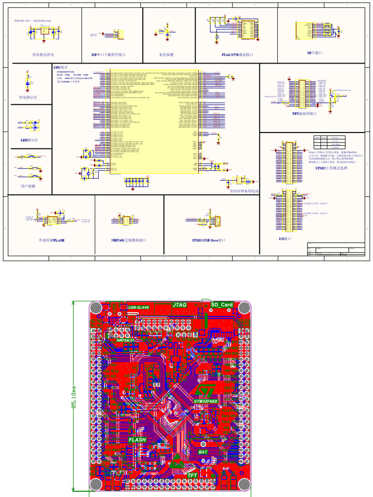 STM32 F4VE Interface Overview | PDF