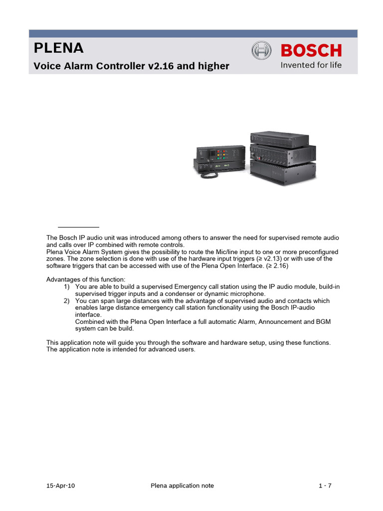 An Plena VAS Controlled Mic-Line Input | PDF | Microphone | Computer Architecture