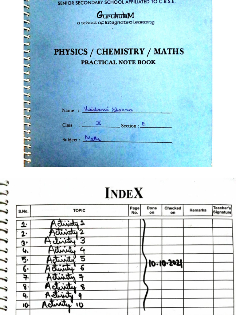 Maths Practical File | PDF