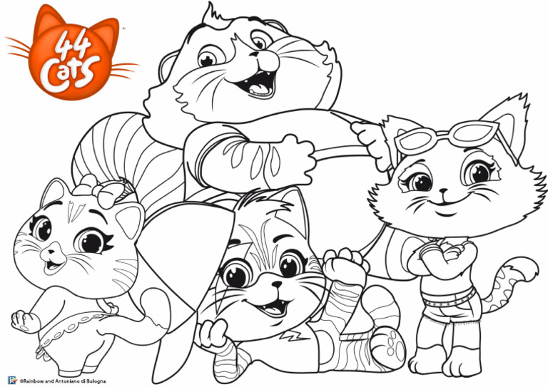 Buffycats Print & Color2 - 0 | PDF