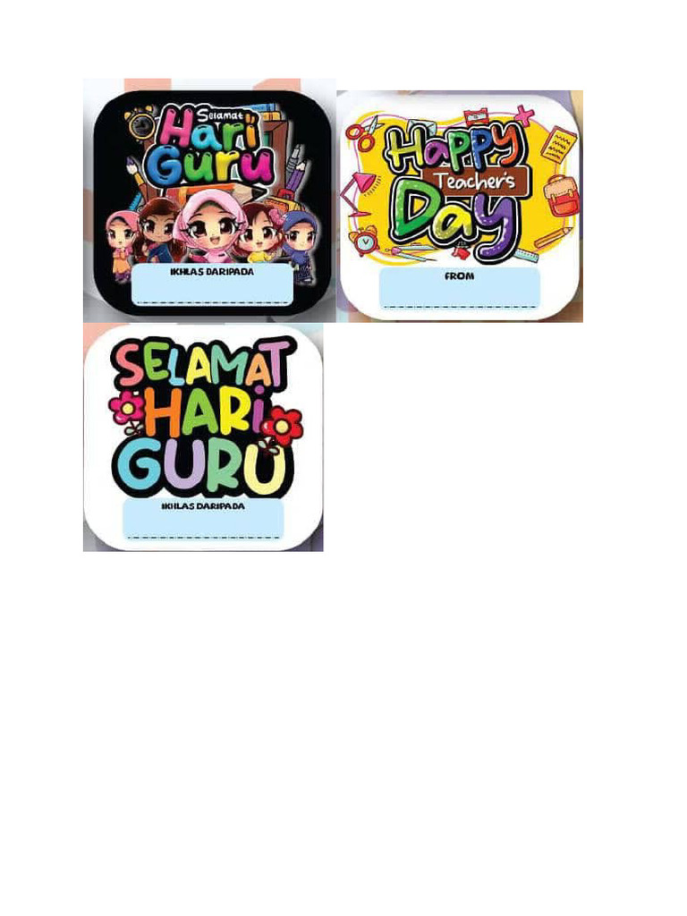 Sticker Hari Guru 4 | PDF