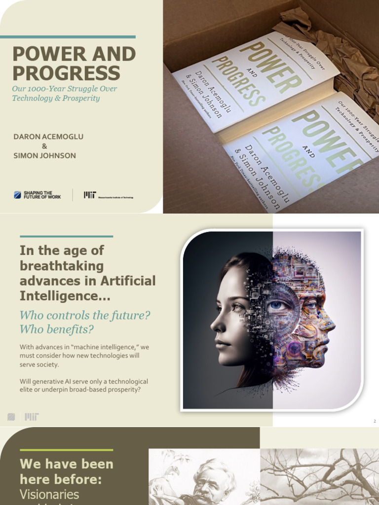 PandP Acemoglu-Johnson July2023 | PDF | Artificial Intelligence | Intelligence (AI) & Semantics