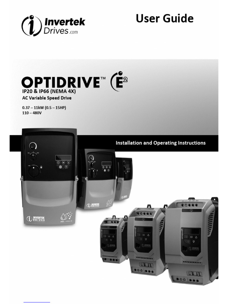 optidrive_ode2110051h01 | PDF | Electromagnetic Compatibility | Mains ...