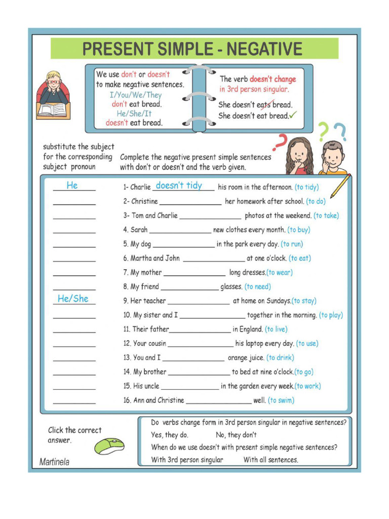 Negative & Question | PDF