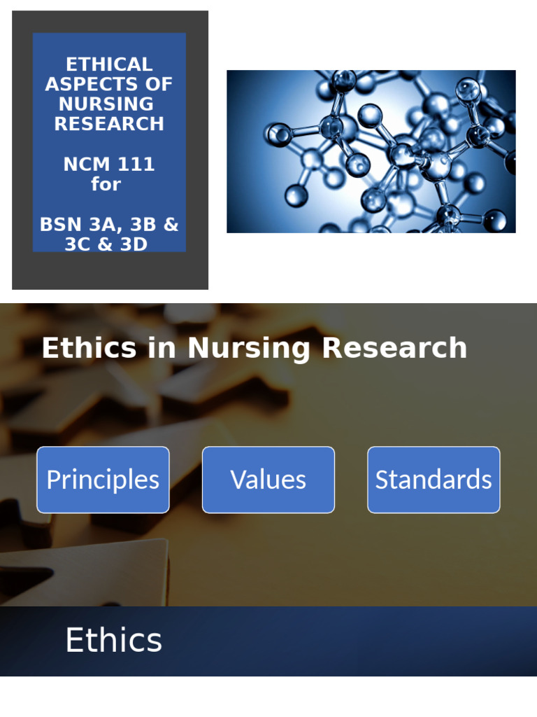 Ethics in Nursing Research Lect 2024 | PDF | Medicine