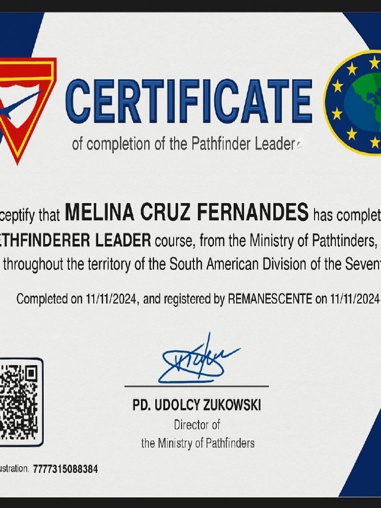 Pathfinder Certificate English | PDF