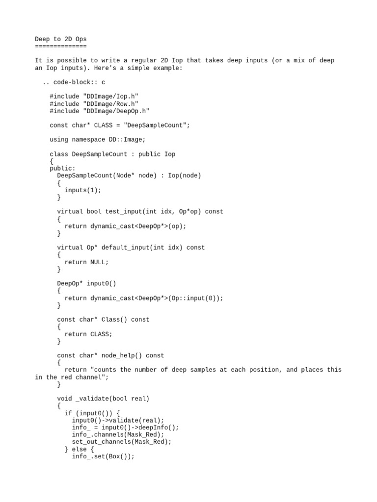 Deepto2d RST | PDF | Computer Programming | Software Engineering