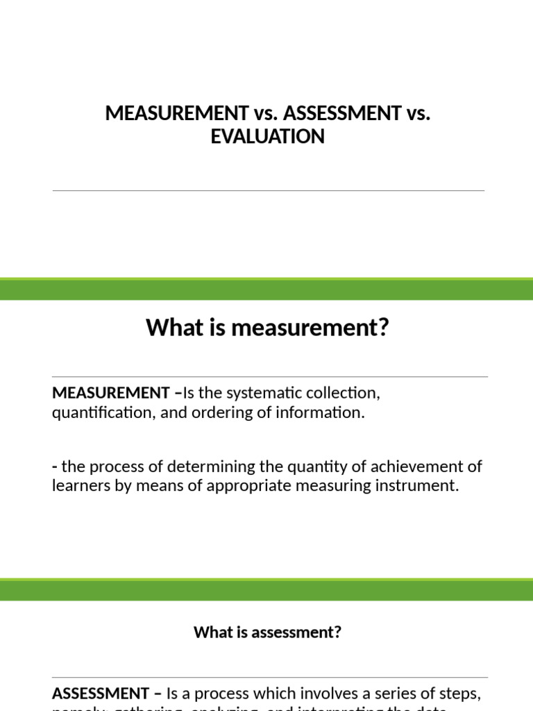Assessment Presentation 1 | PDF | Educational Assessment | Cognition