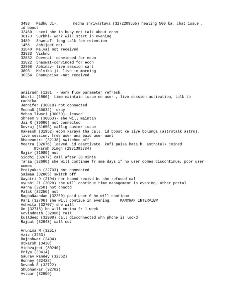 Astro Profile Management Updates | PDF