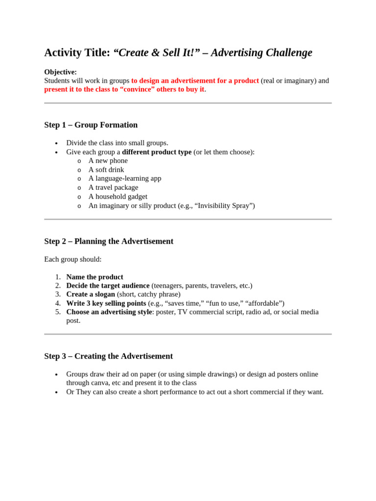 Group Work | PDF