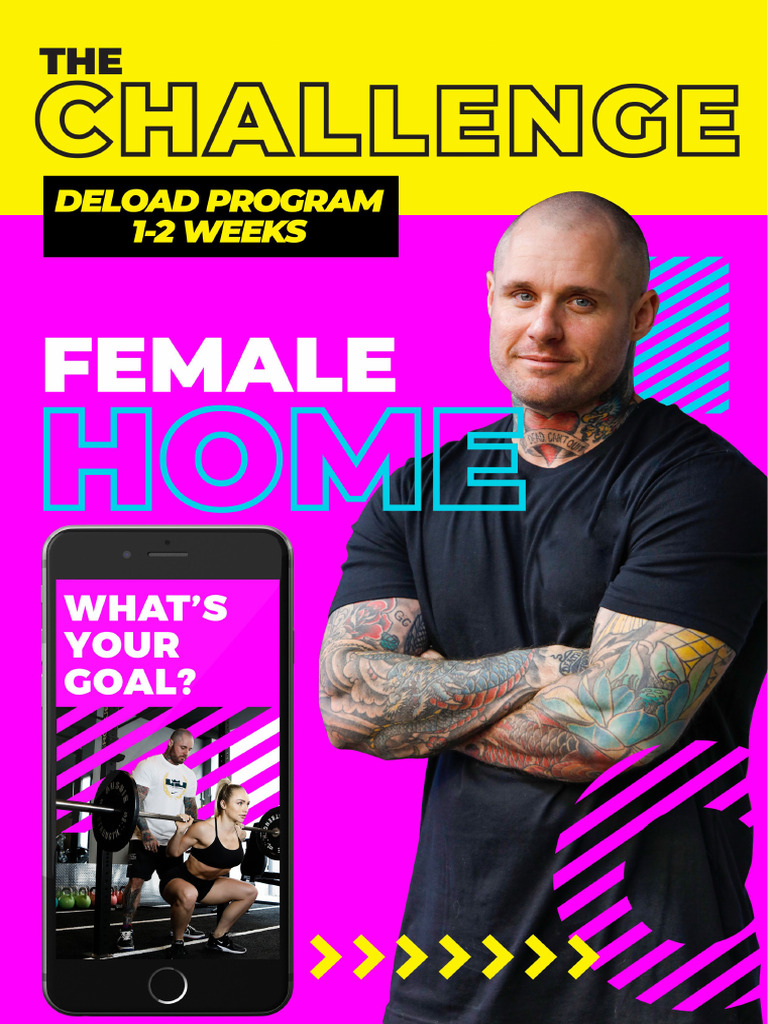 Deload Female Home | PDF | Weight Training