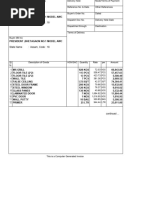 GST Invoice Format for Tally Practice | PDF | Invoice | Taxation