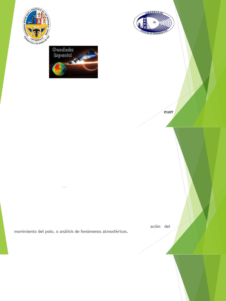 GEODESIA ESPACIAL, Concepto Básico para El Aprendizaje | PDF | Sistema de Posicionamiento Global ...