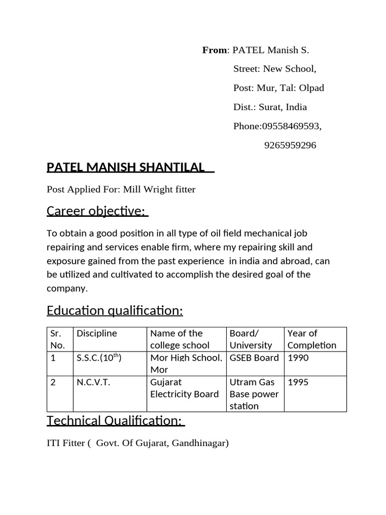 Mill Wright Fitter | PDF | Mechanical Engineering | Gas Technologies