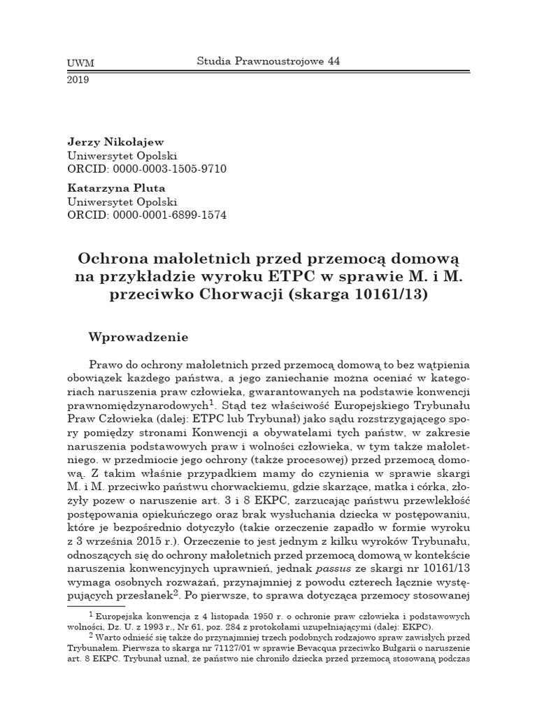 J Nikołajew-K Pluta-KONKURS | PDF