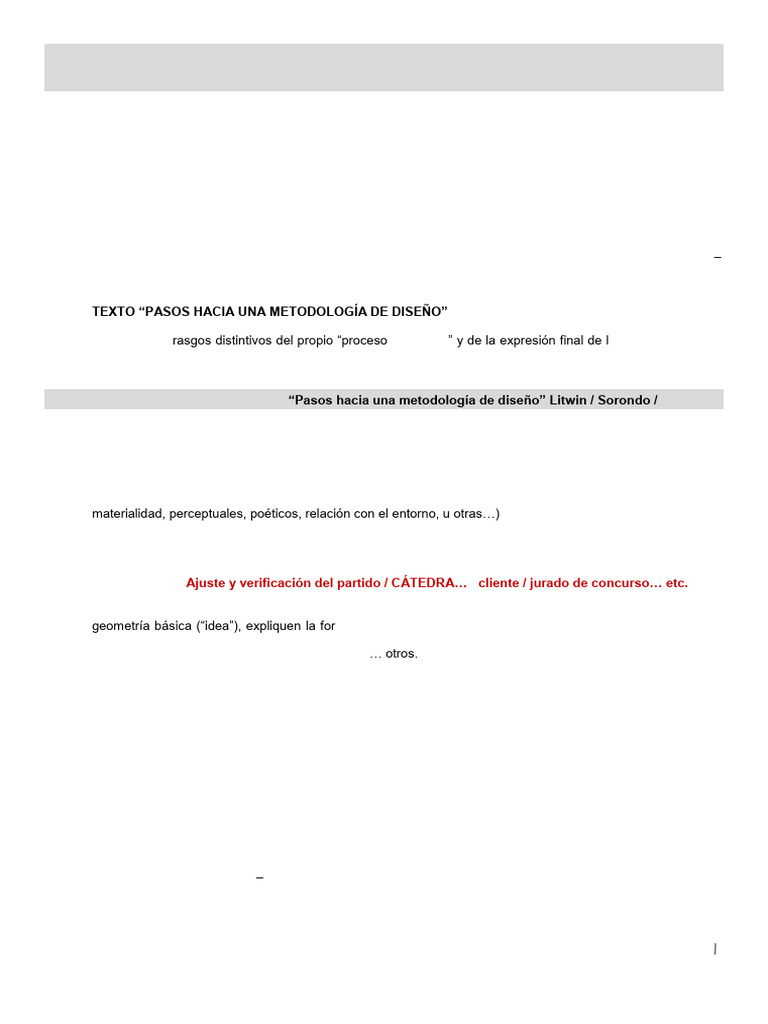 2025-Tp02-Integrador Proceso de Diseño-De La Idea A La Memoria | PDF | Diseño | Dibujo técnico