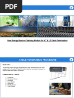 Method Statement Cable Glanding Termination | PDF | Insulator ...