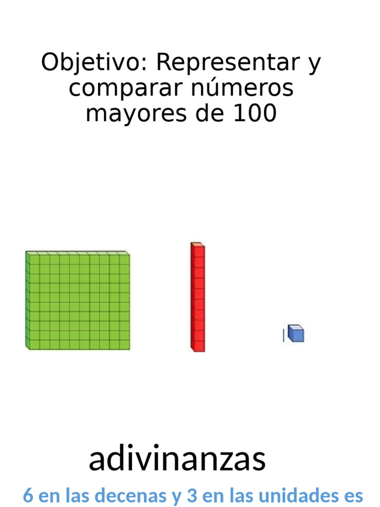Representar Numeros Hasta 199 | PDF