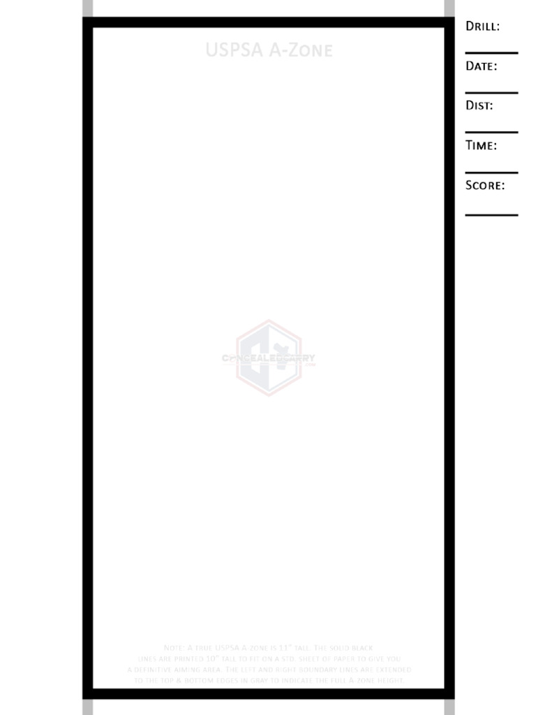 Uspsa A Zonev2 | PDF