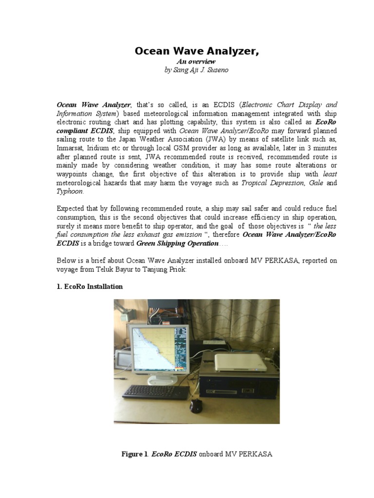 Ocean Wave Analyzer | PDF | Ships | Navigator