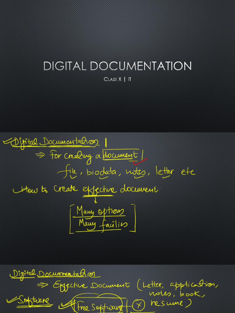 Digital Documentation | PDF