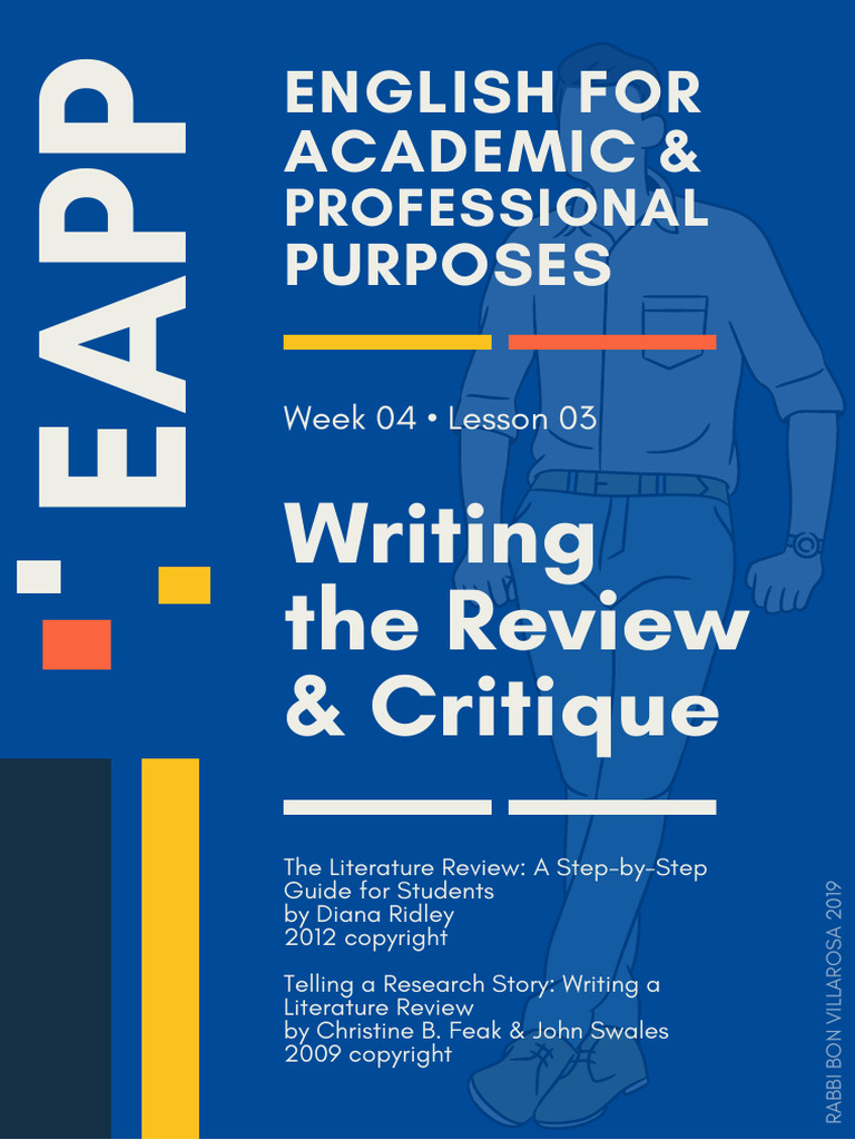 Writing A Review Critique EAPP Handout | PDF | Literature Review ...