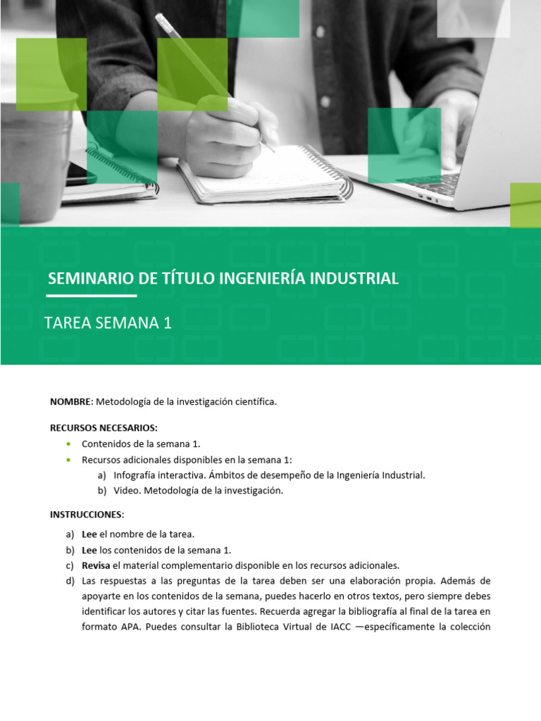 S1 Tarea Semtt1203-Inid 170625 | PDF | Business | Método científico