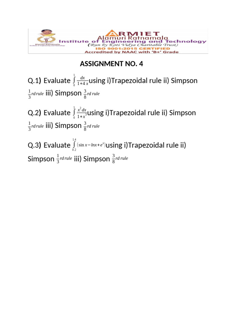 Sem 2 2023-24 Assignment No.4 | PDF